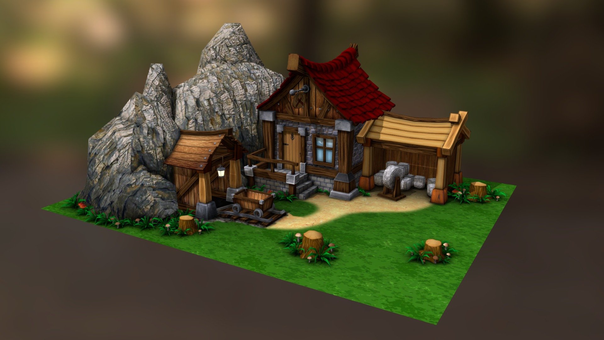 Stonemason - 3D model by doskochdima [617e7f8] - Sketchfab