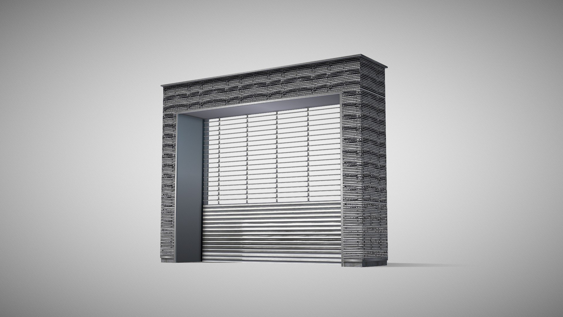 C_Shutter-CB1P×1_fbx - 3D model by SUGINOKO [617f664] - Sketchfab