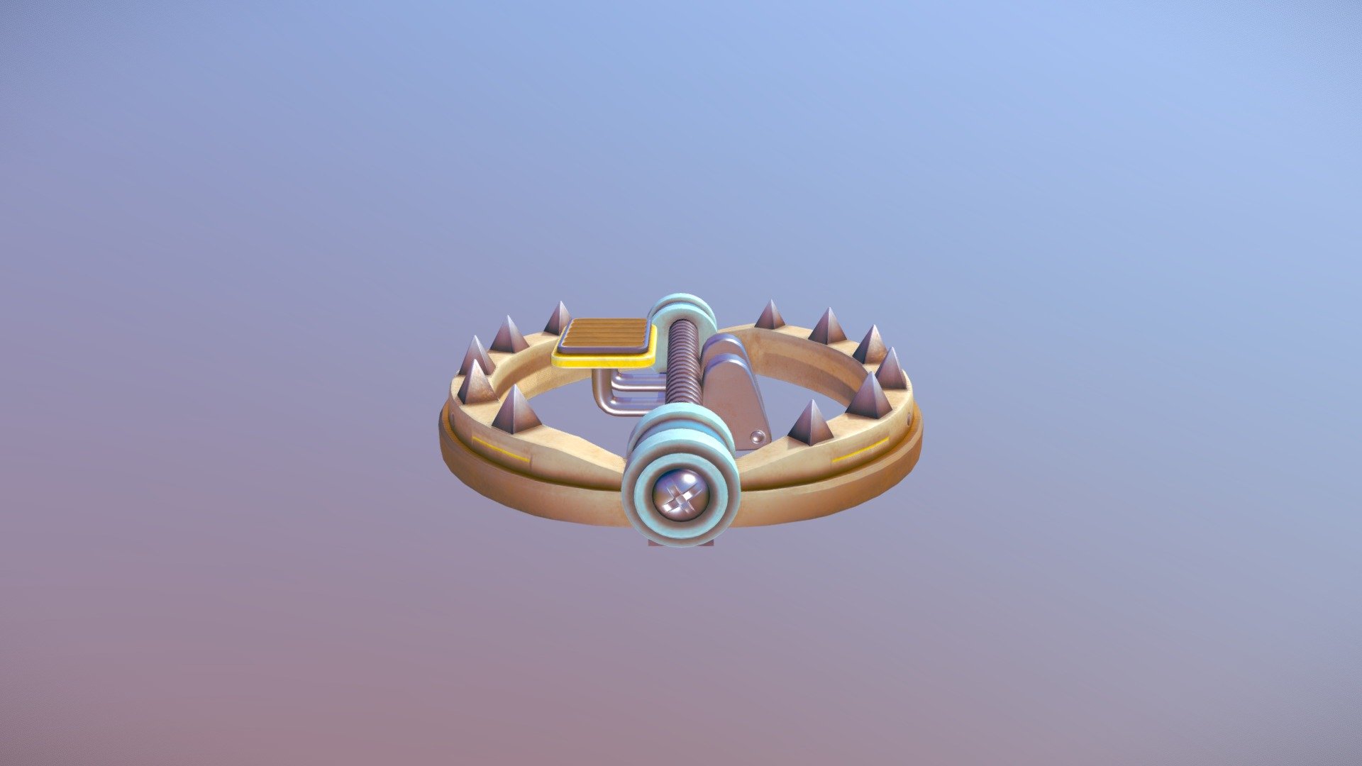 Bear Trap Animation - 3D model by Brock.Norfleet [6180401] - Sketchfab