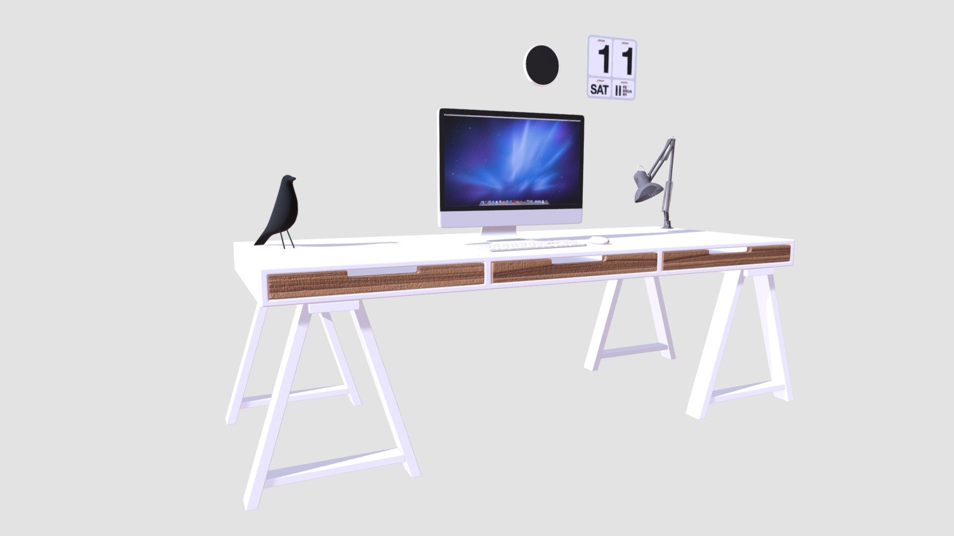 office set - Buy Royalty Free 3D model by Evermotion [6180aff ...
