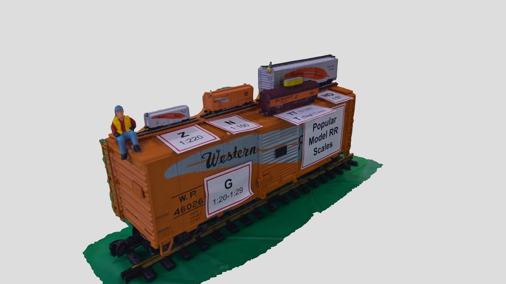 Model Trains - A 3D model collection by peter54 - Sketchfab