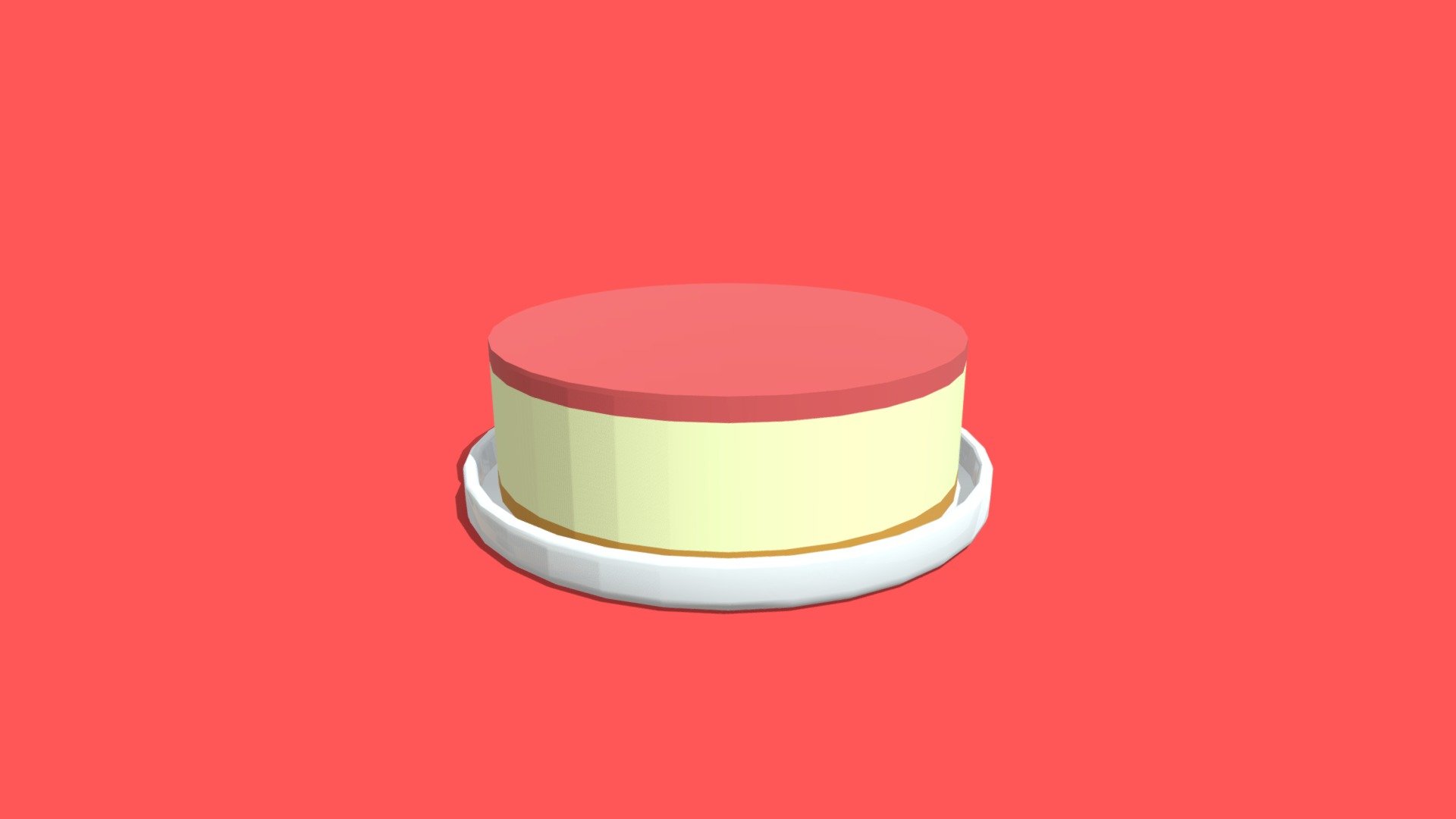 Strawberry Cheesecake - Download Free 3D model by GeniusPilot2016 ...
