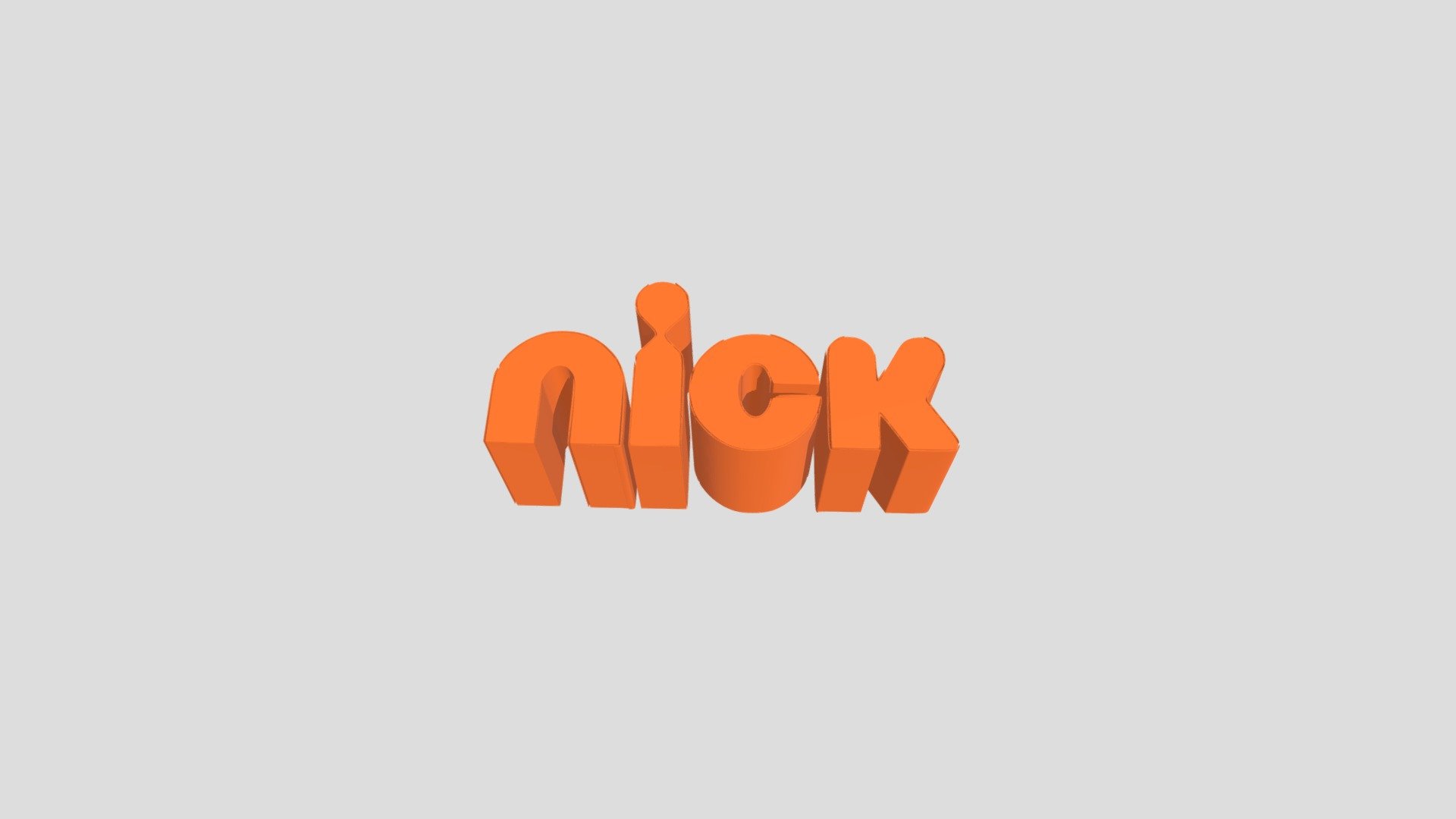 Nick logo mesh - Download Free 3D model by jaralenoefrain17 [6183109 ...