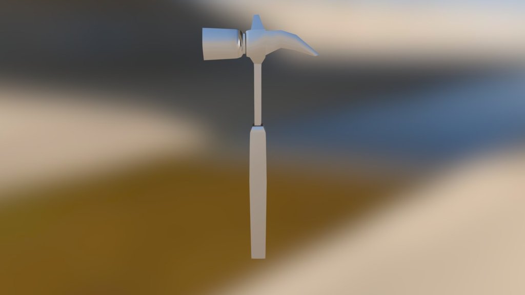 Prop Project: Hammer - 3D model by aishwarya811 [6183459] - Sketchfab