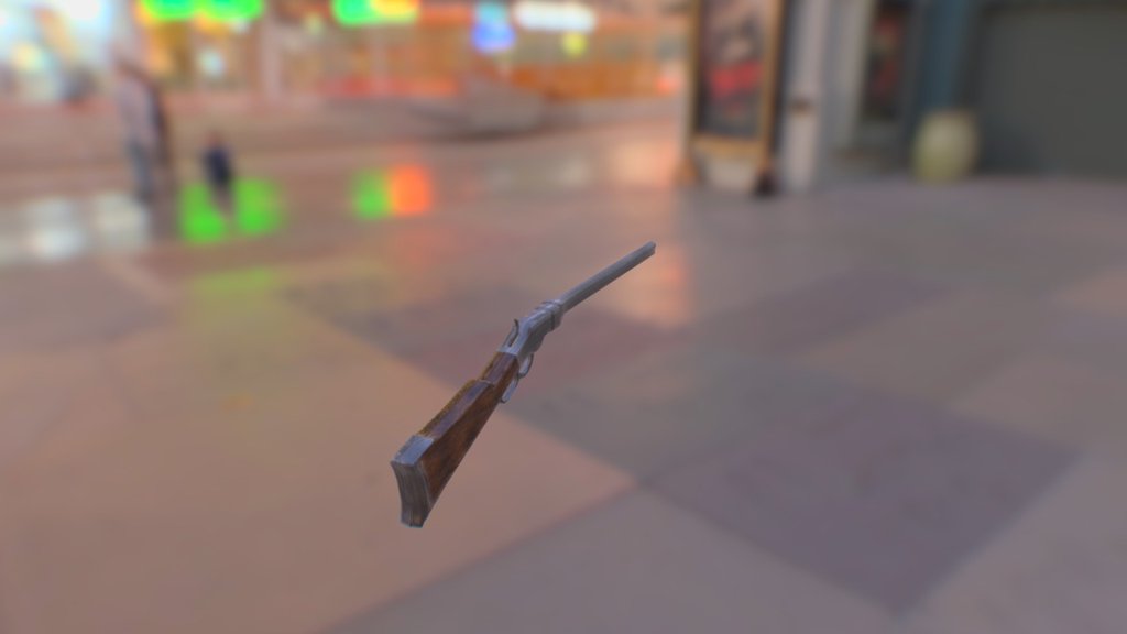Henry rifle - 3D model by legionstudios [6183565] - Sketchfab