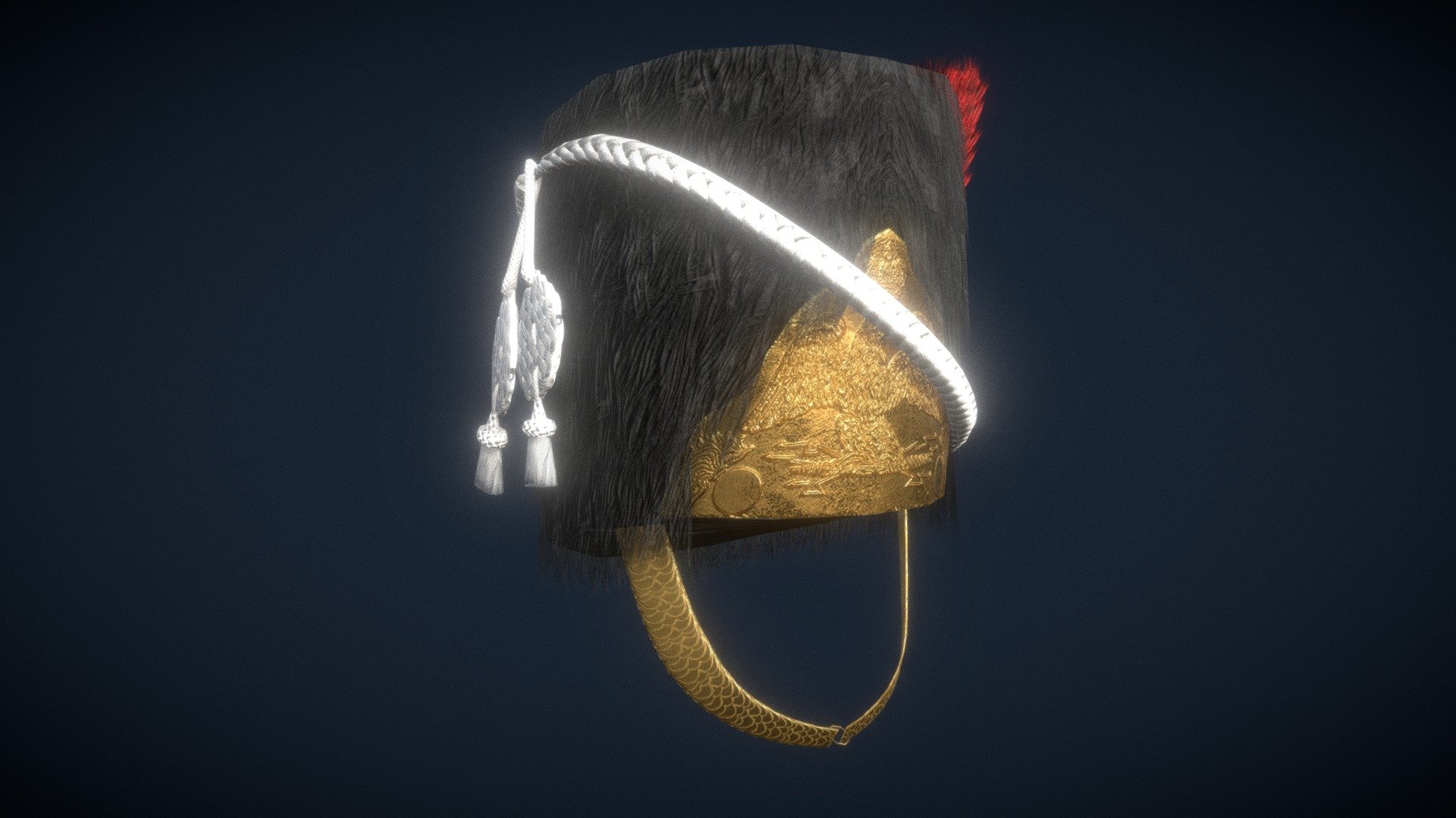 Napoleonic French Bearskin - 3D model by A1 (@MenOfMena) [61835ea ...