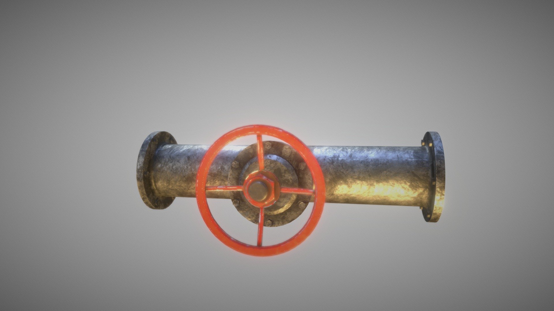 Pipe Valve - 3D model by Amine.Elouneg [61836f3] - Sketchfab