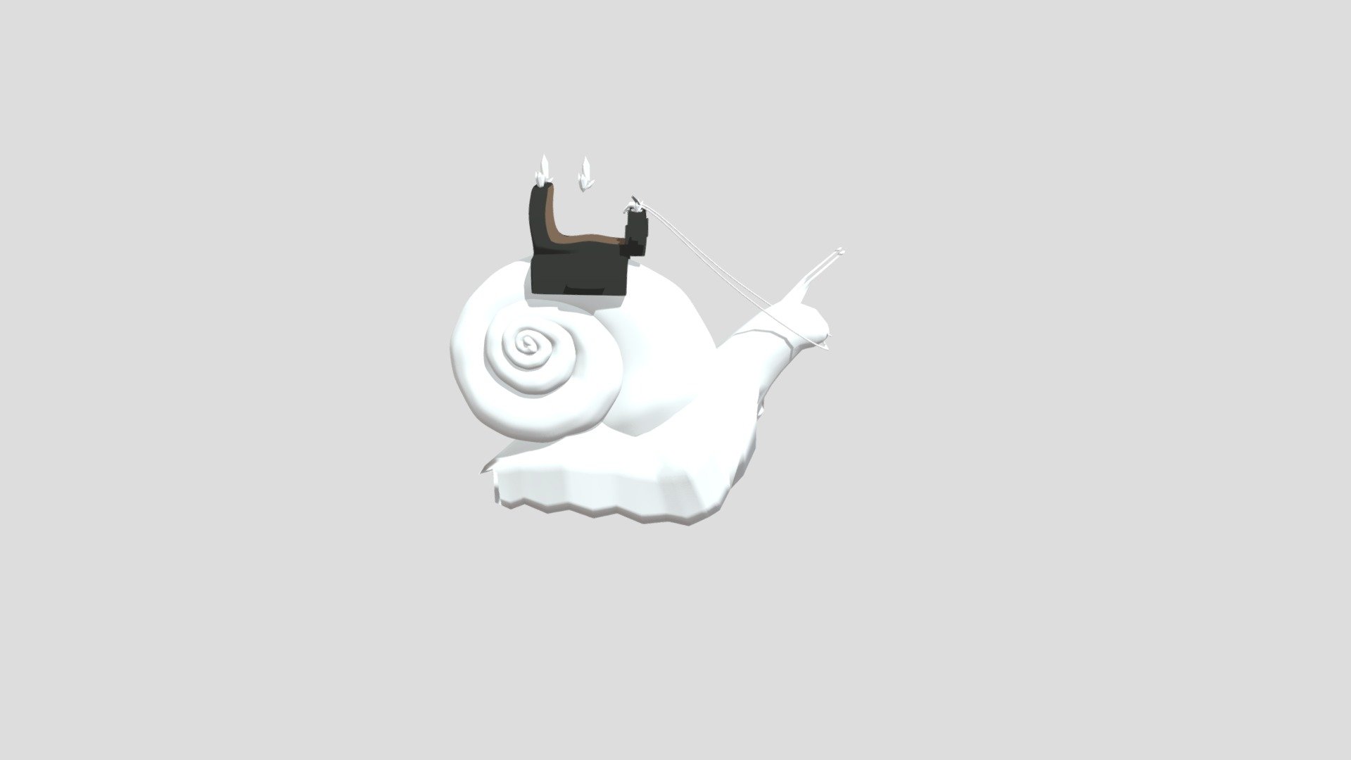 Crystal Snail - 3D model by mihaela.mercioiu.alexandra [6183850 ...