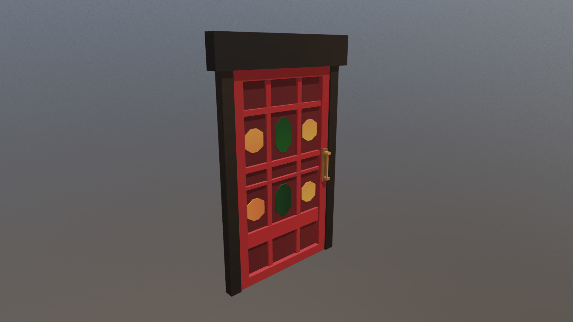 Single Door - Download Free 3D model by BenjiToddArtist [61843d9 ...