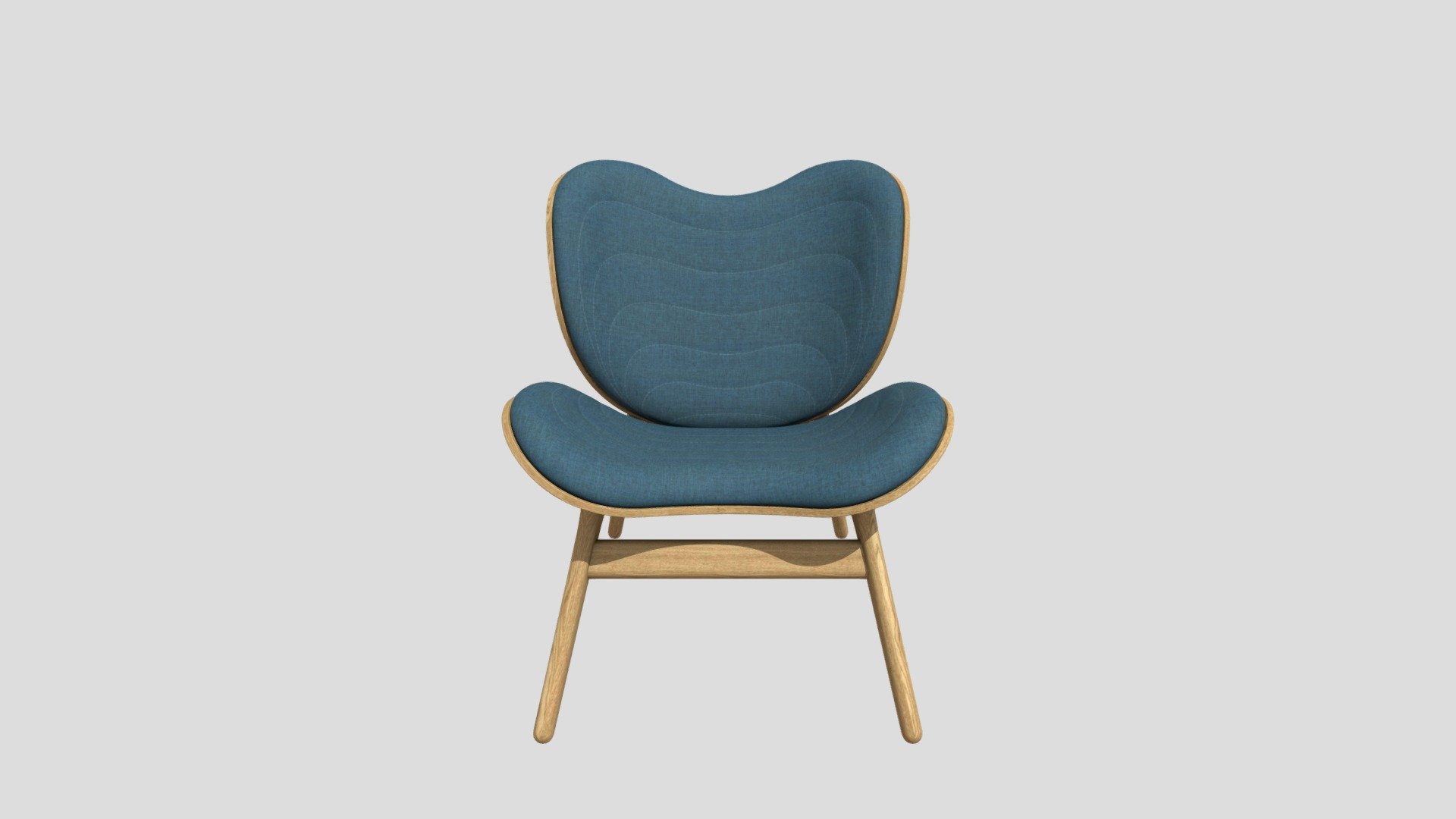 A Conversation Piece Low Chair - Buy Royalty Free 3D model by ...