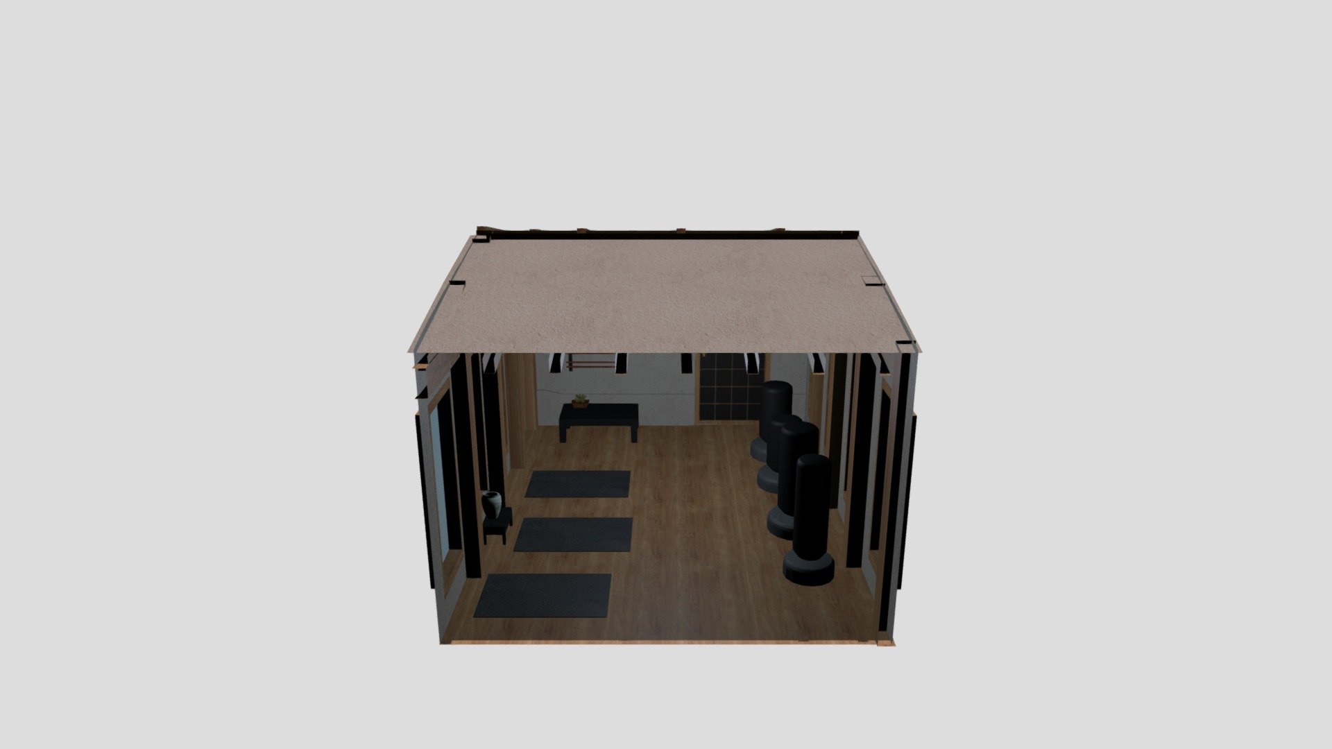 Dojo - 3D model by RobertMcCall [61873d1] - Sketchfab