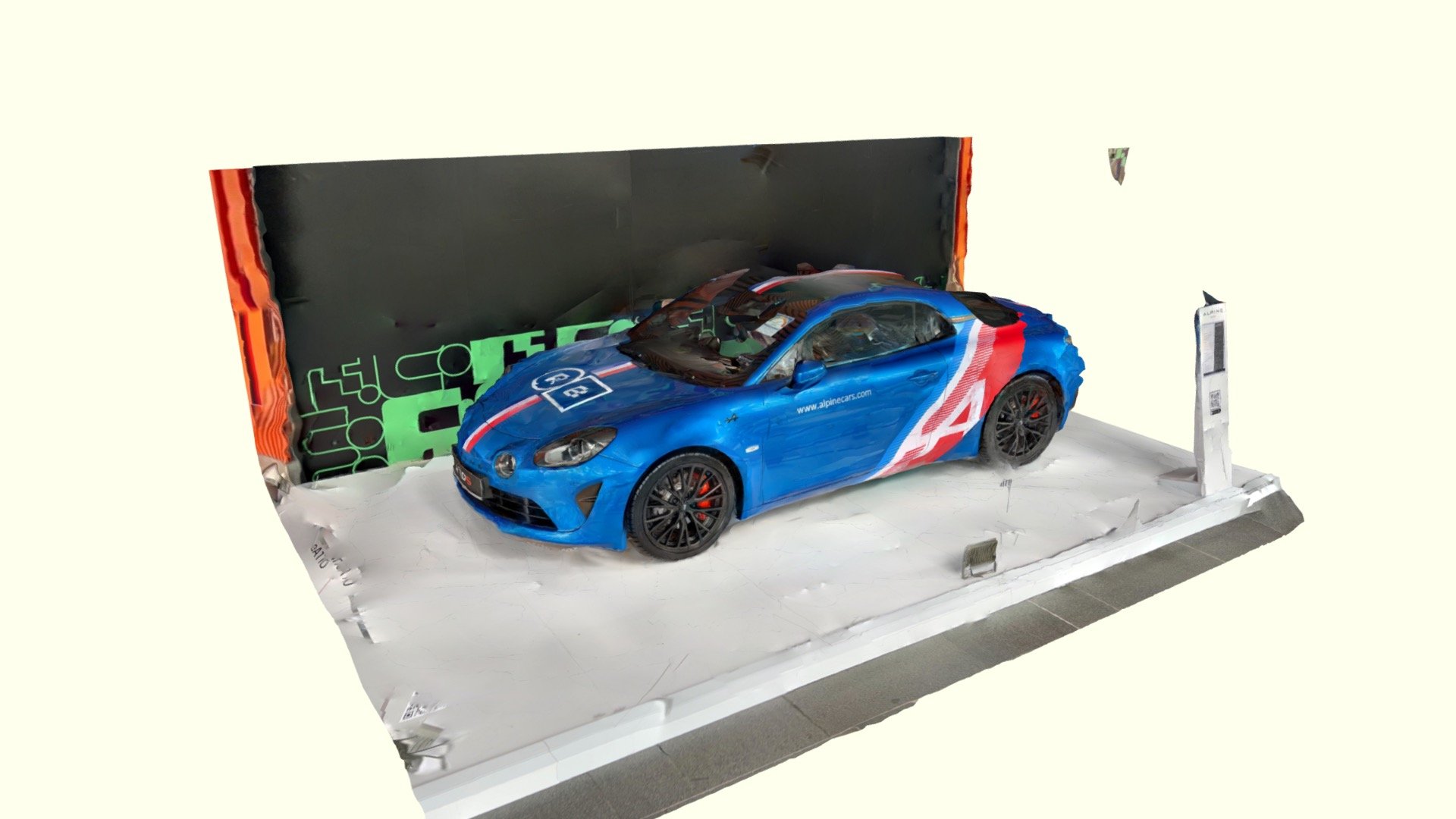 Alpine Cars Alpine A110 - Download Free 3D model by Mr. Mushi (@mr ...