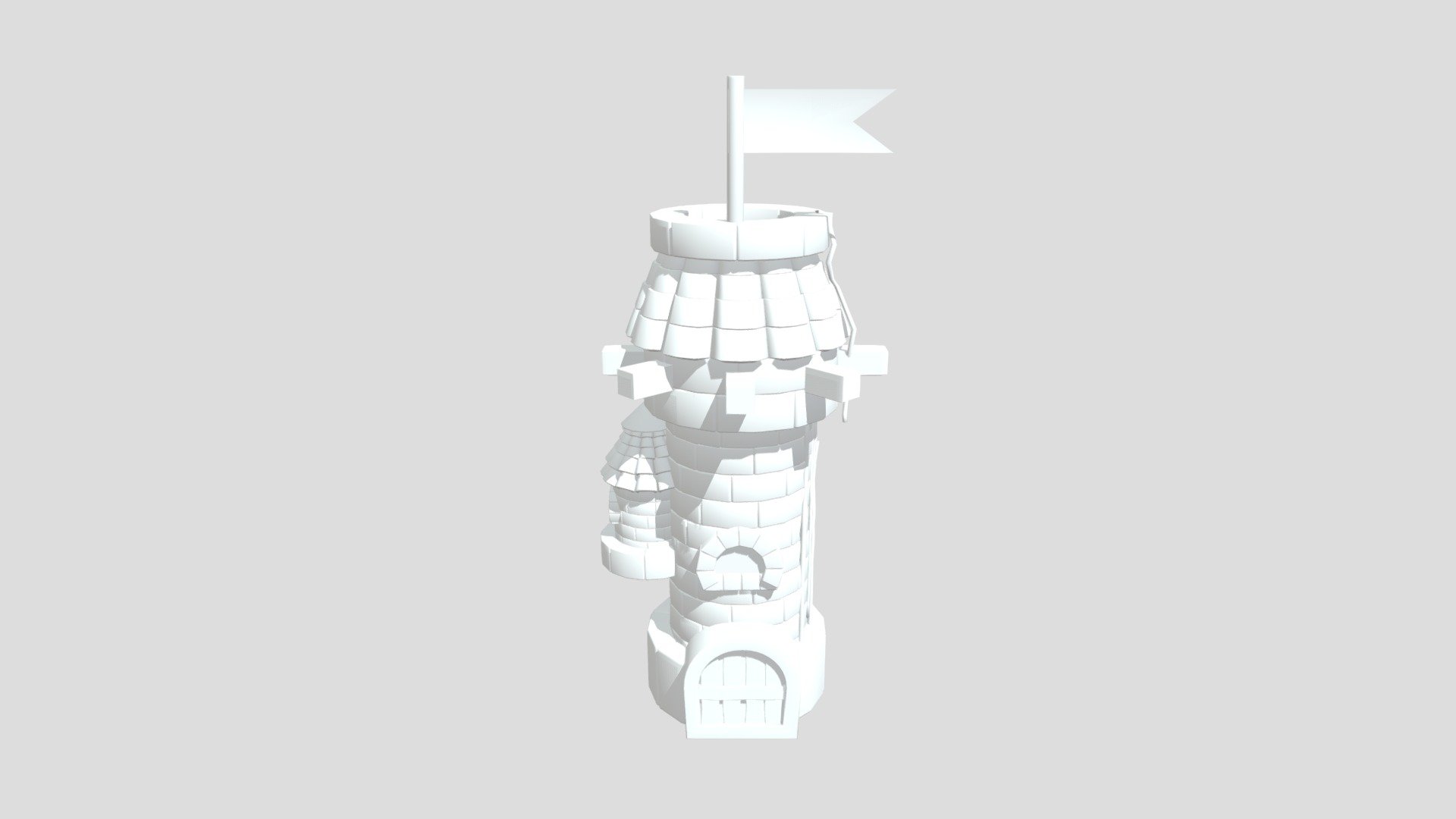 Tower 3D art - 3D model by sofiakatariinas [6187c28] - Sketchfab