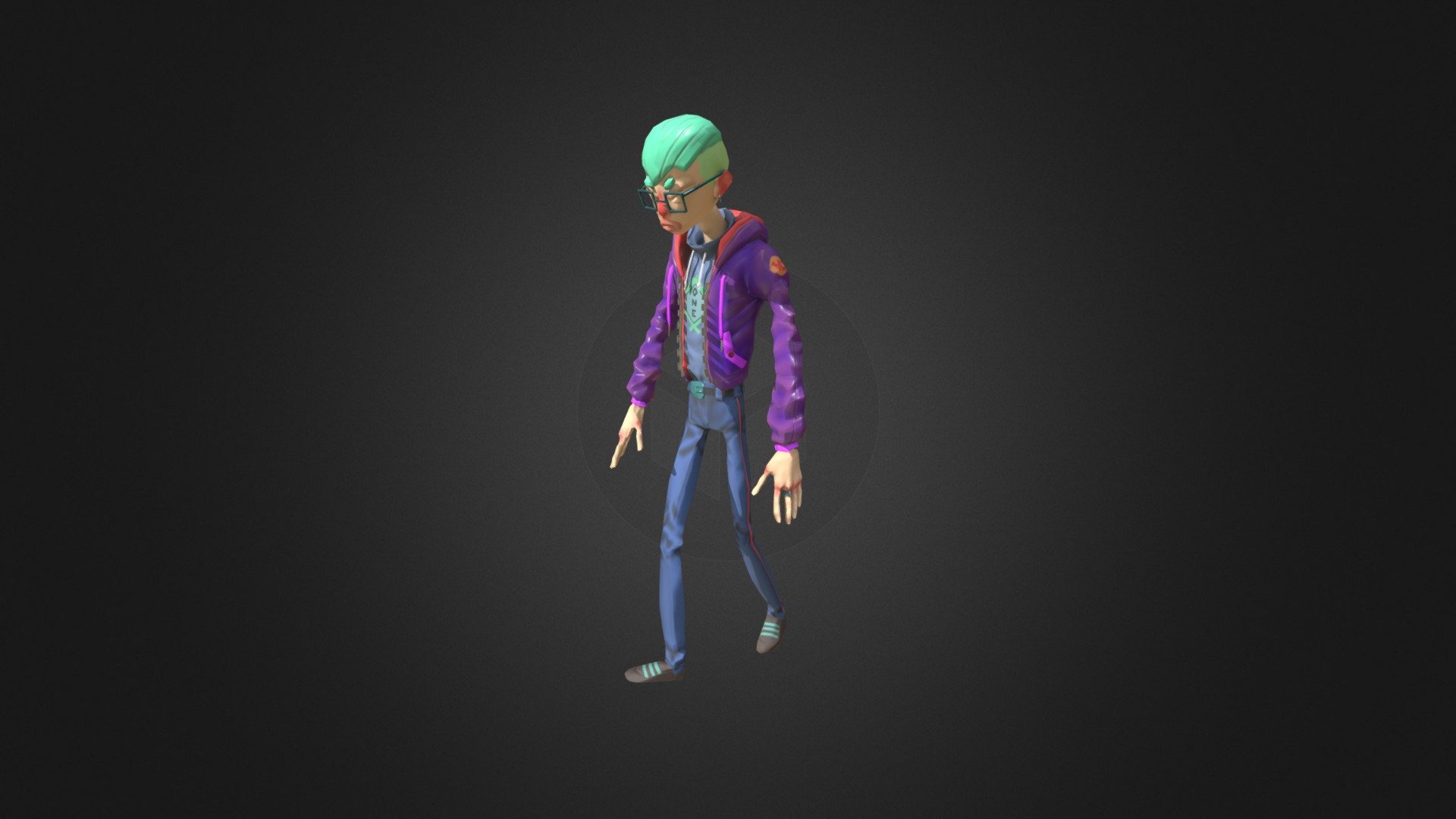 Emily Larritt A1 - Mechant Grumpy Walk - 3D model by EmilyLarrittJMC ...
