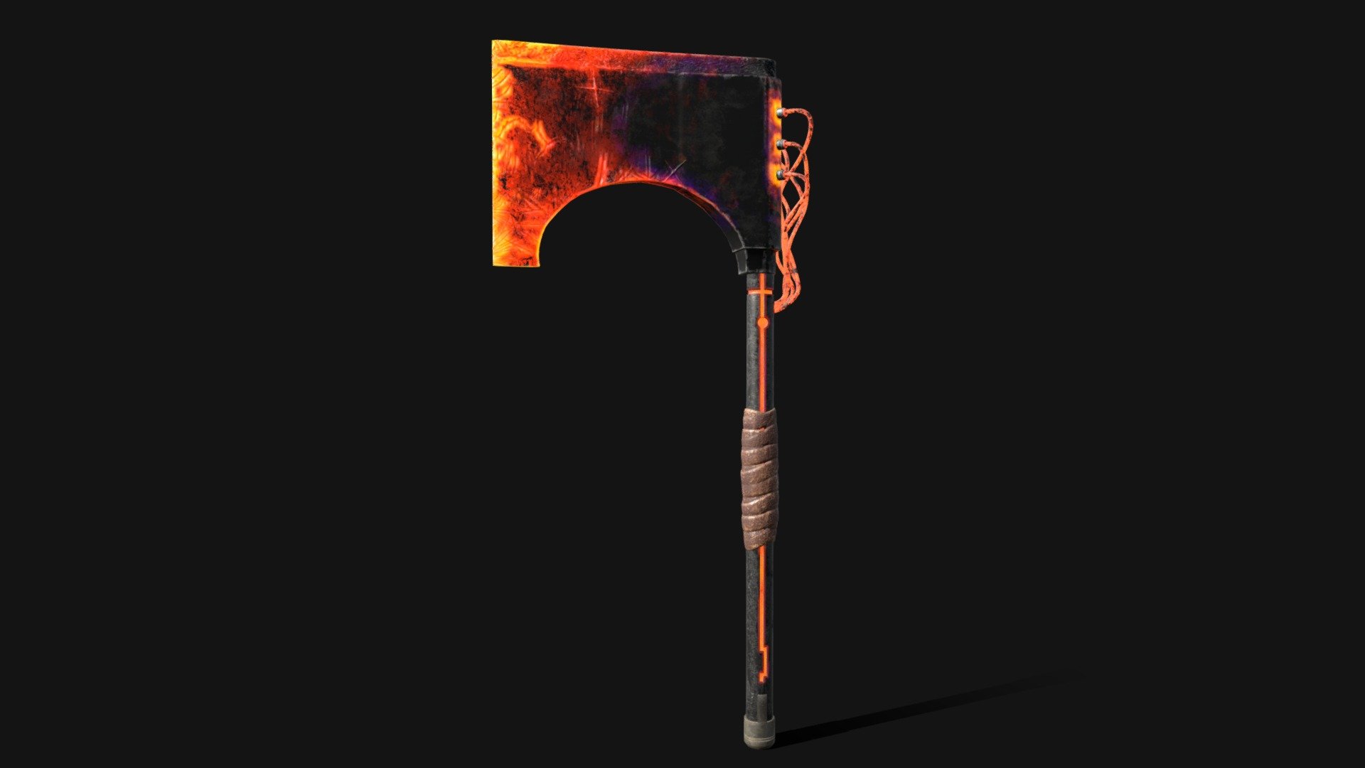 Cyber Warrior Axe - Buy Royalty Free 3D model by Clockwork Creations ...