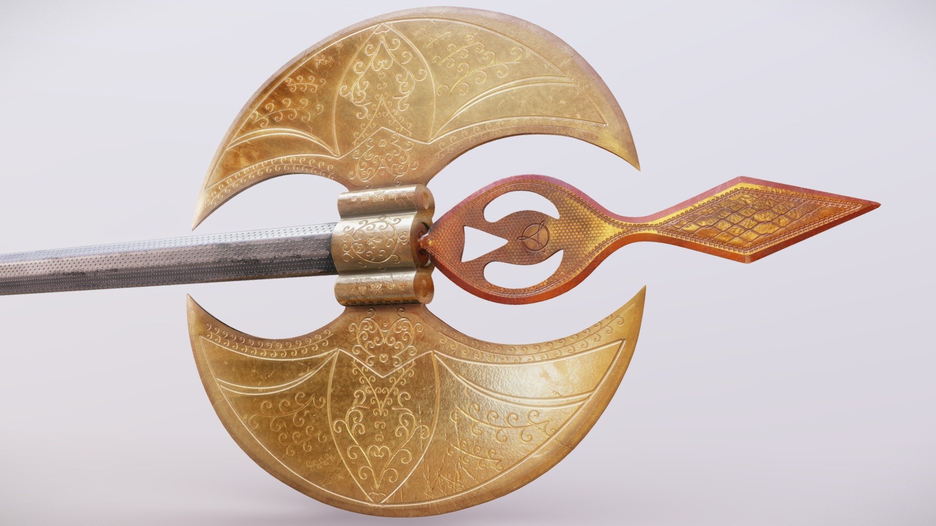 Royal Golden Axe - Download Free 3D model by Xar.3D (@Xork) [618aaaa ...
