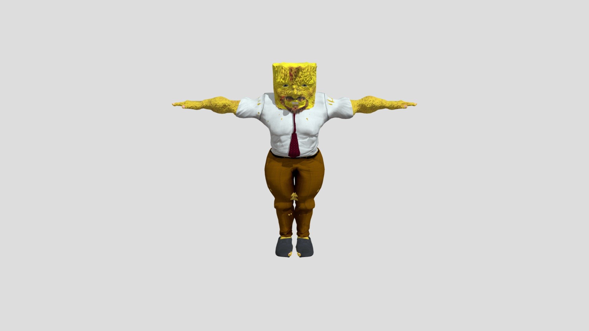 Very Sexy Spongebob V2 Download Free 3d Model By Mayor Shellbourne Modelmantheman 618b9e5