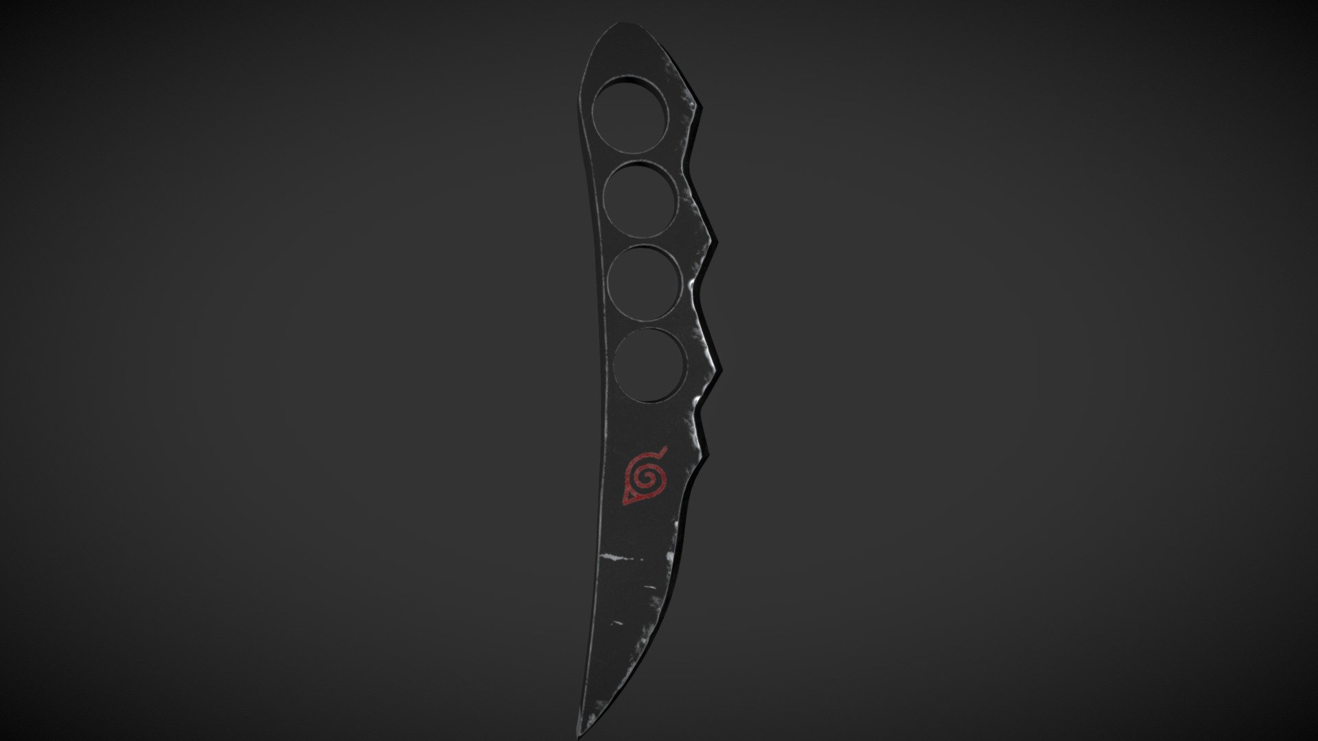 Asuma Charka Blade - 3D model by ZackiiB [618e507] - Sketchfab