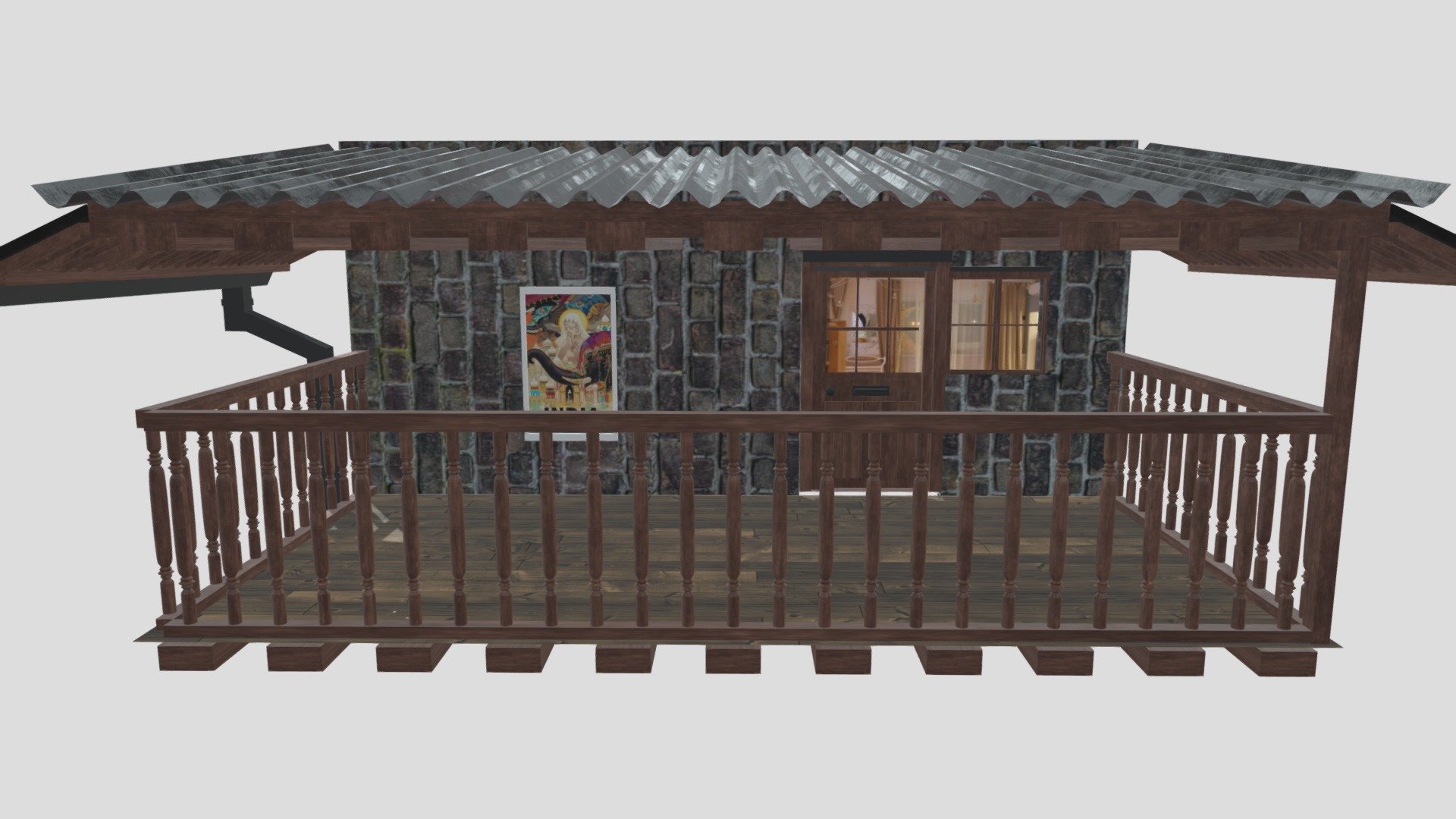 only varanda - 3D model by Amagi_Arts (@natsuboy304) [618fc9c] - Sketchfab