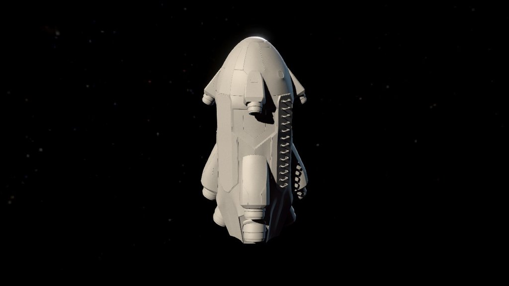 Icarus Spaceship - 3D model by cameronhorst [618fdc6] - Sketchfab