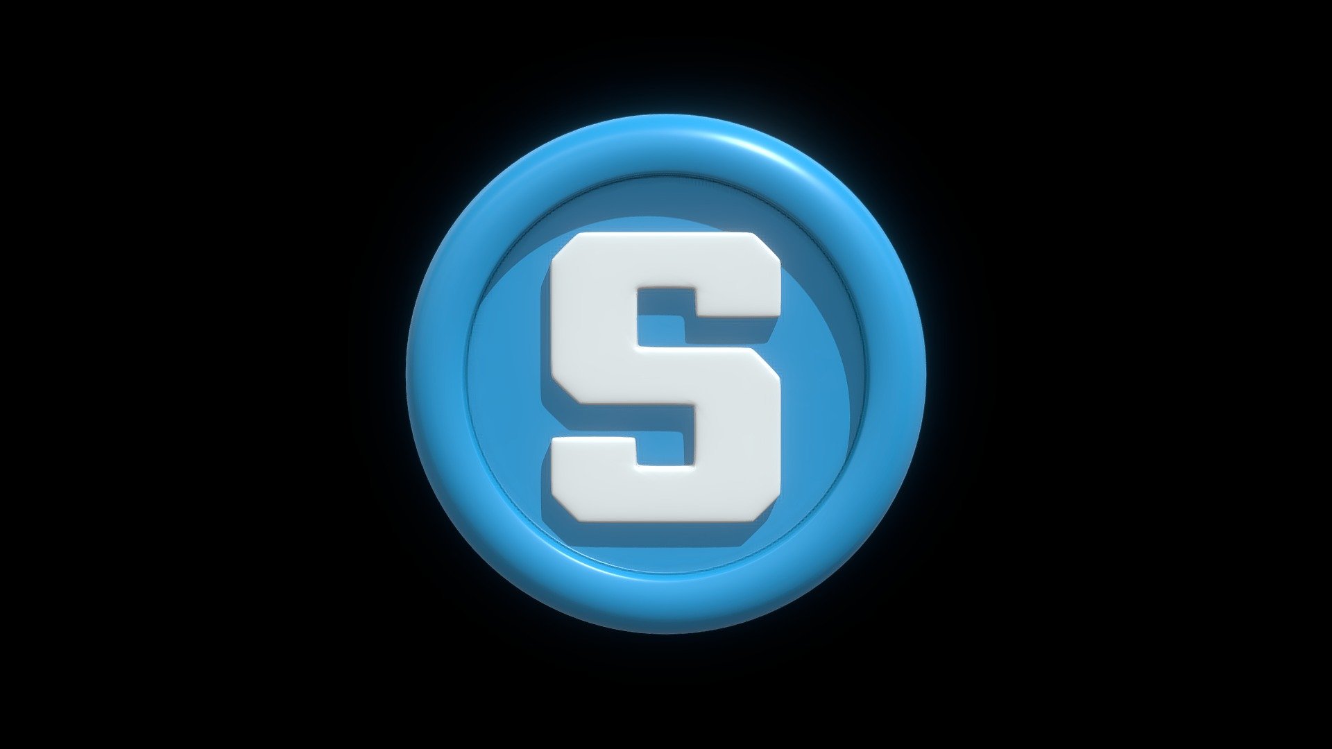 Sandbox or SAND Crypto Coin with cartoon style - Download Free 3D model ...