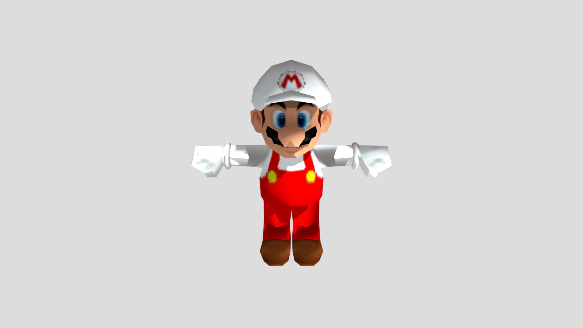 Fire Mario - 3D model by ruthromantic [619115f] - Sketchfab