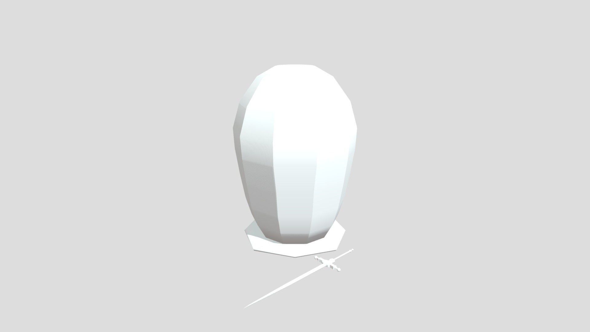 Head & Weapon - 3D model by Lofuuri (@rccmilant) [619247e] - Sketchfab