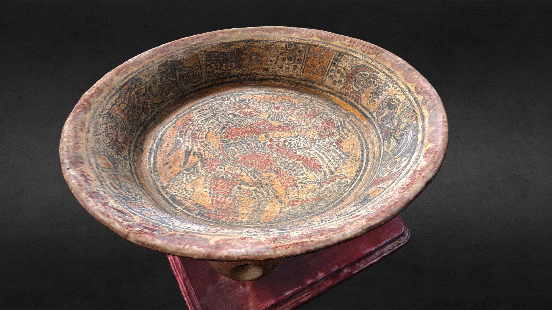 Sculptures - Mayan Plate Artifact - 3D model by VIVID REALITY ...