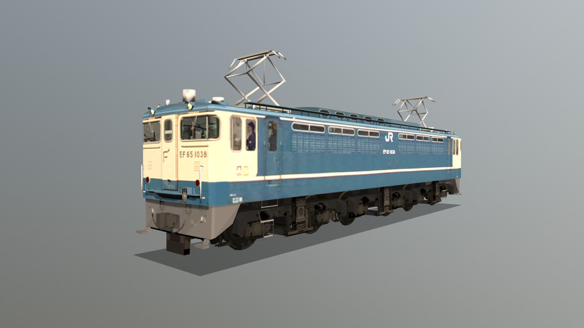 EF65-1000 - 3D model by isonpu (@isochan) [619573e] - Sketchfab