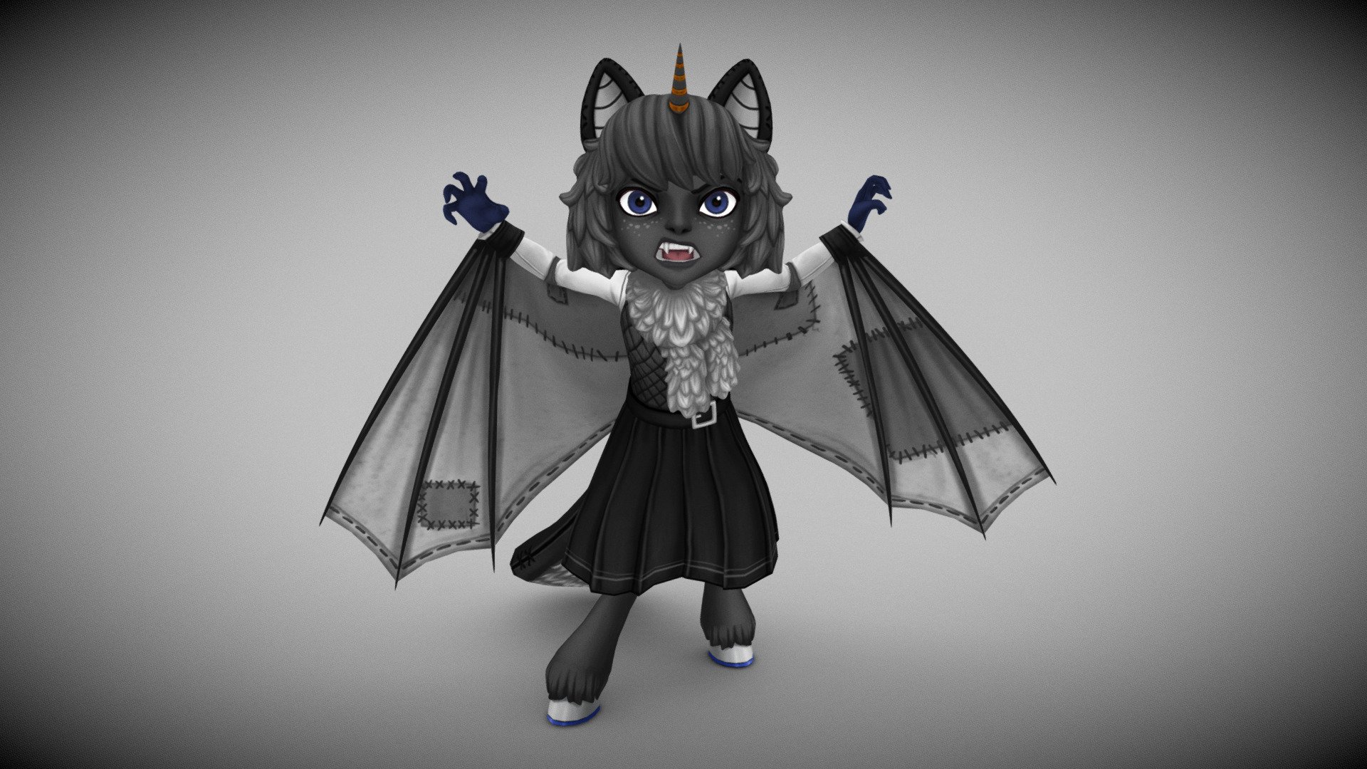 Gina Wendigon - 3D model by inkrose [619780d] - Sketchfab