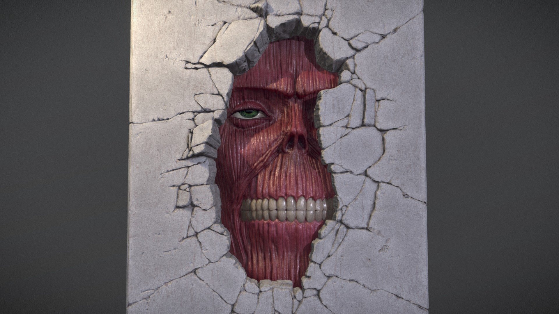 -Wall Titan- - 3D model by zammon [6198a23] - Sketchfab