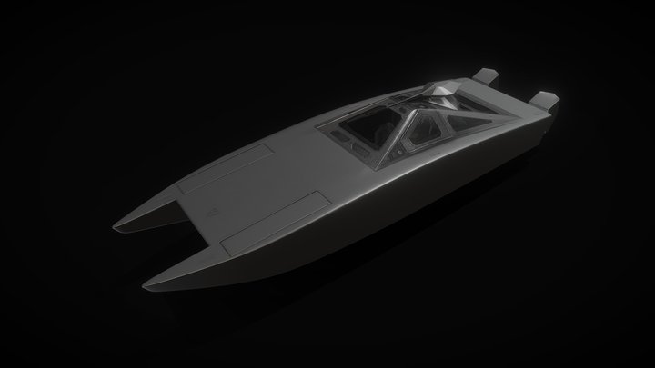 Catamaran 3D models - Sketchfab