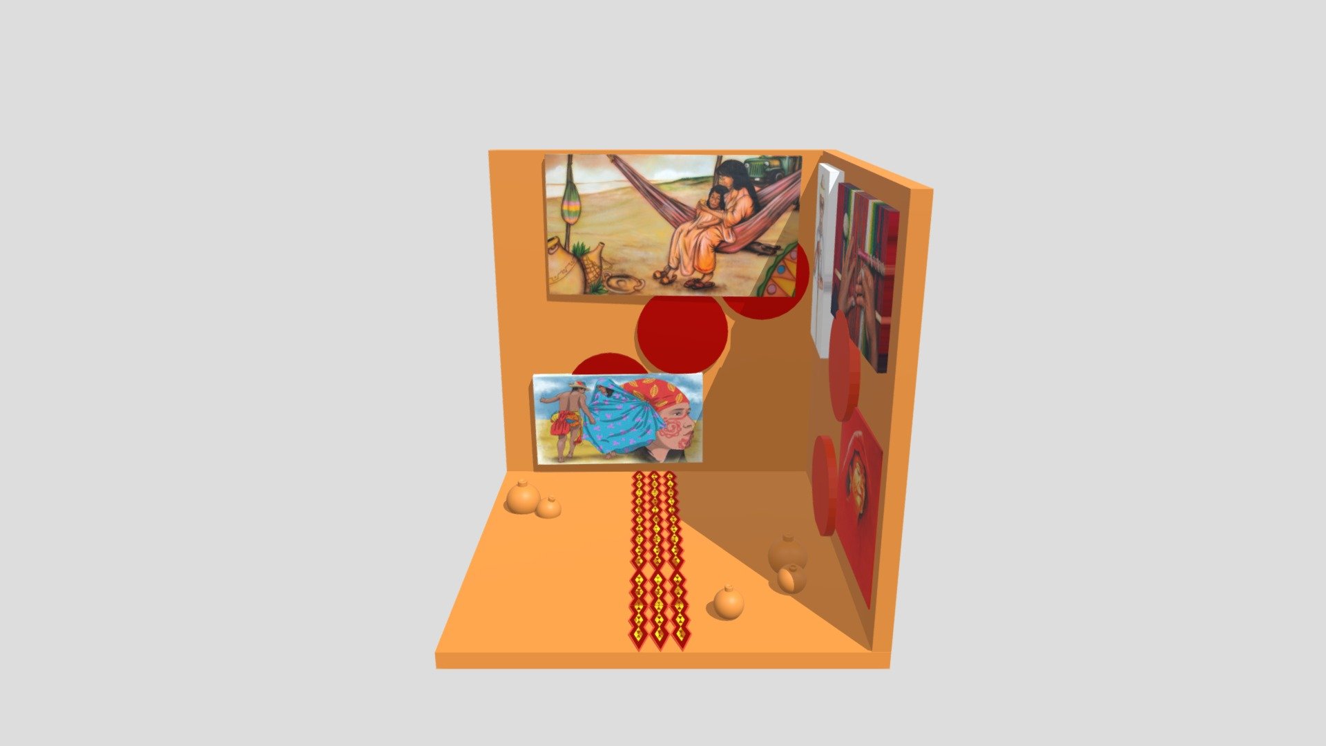 MUNDO ANCESTRAL WAYUU (INTERNO) - 3D model by davearak30 [619d313 ...