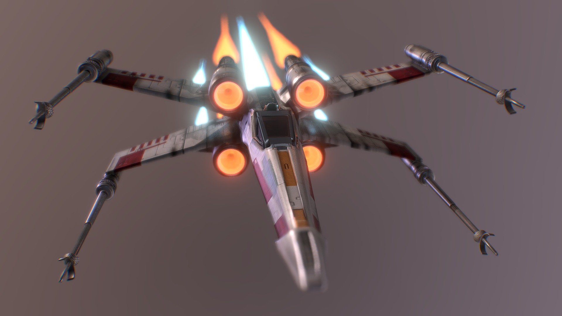 Star Wars X-Wing - Buy Royalty Free 3D model by 3Dee (@mellydeeis ...
