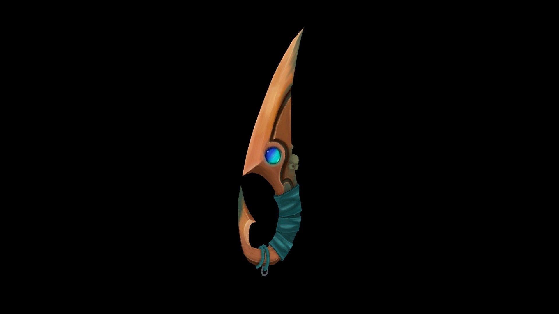 XB2002 - Dagger (Handheld Prop) - 3D model by Kain Hunter (@Polygons_Oh ...