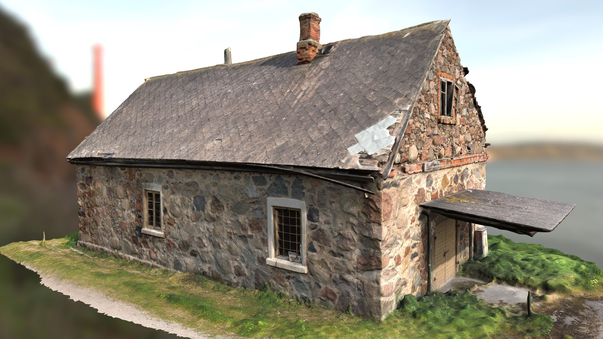 Old Stone Building - Buy Royalty Free 3D model by Abandoned Scans ...