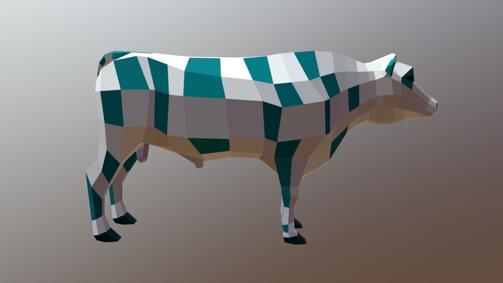 Low-poly bull - neutral pose - Download Free 3D model by Didier Hannoir ...