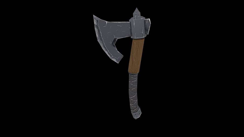 Axe_TexturePaint - 3D model by kristiantot [61a1077] - Sketchfab