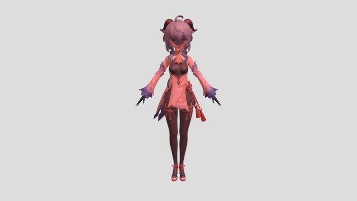 Genshin_impact 3D models - Sketchfab