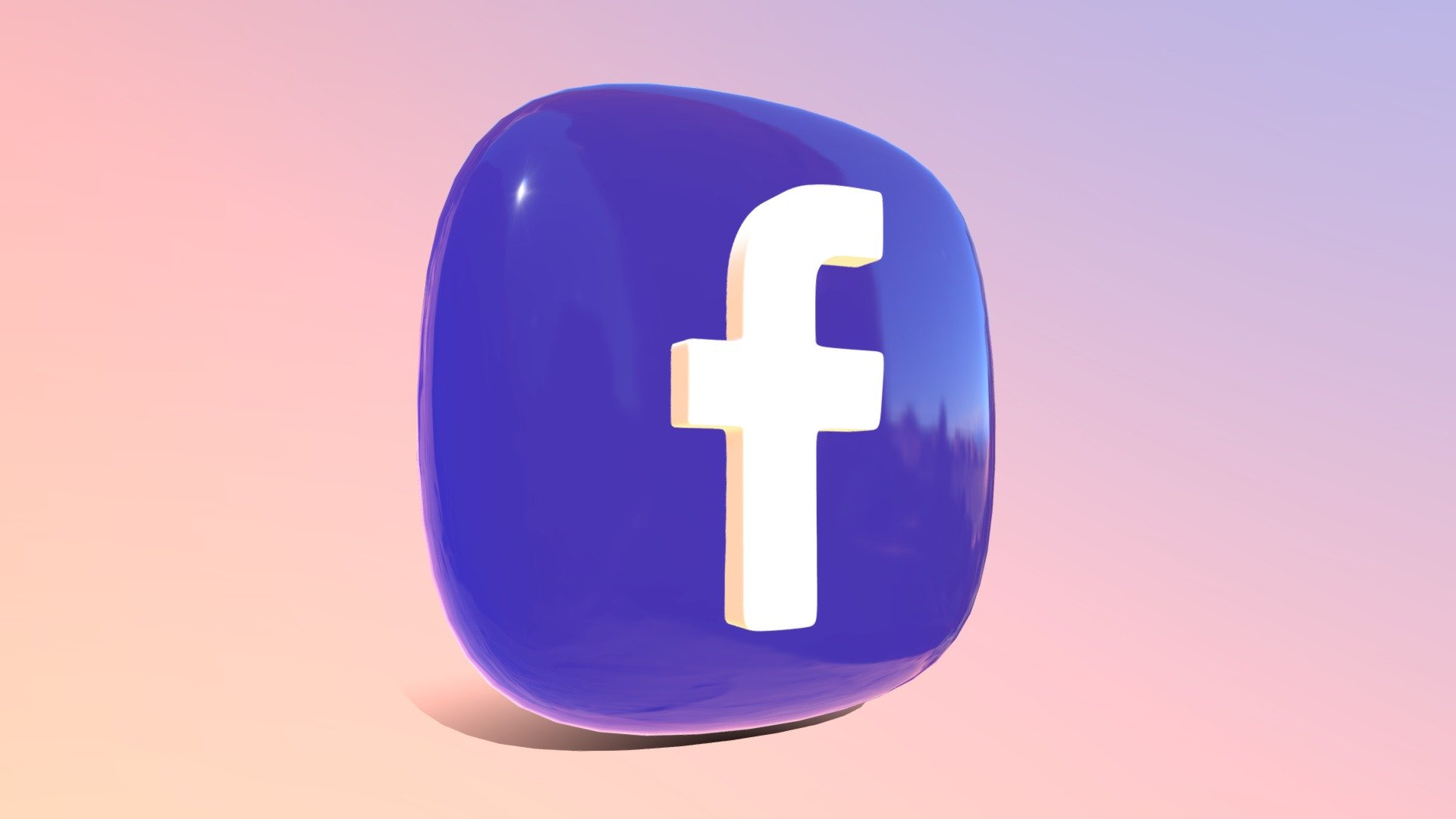 FACEBOOK - Download Free 3D model by arogeek [61a3637] - Sketchfab