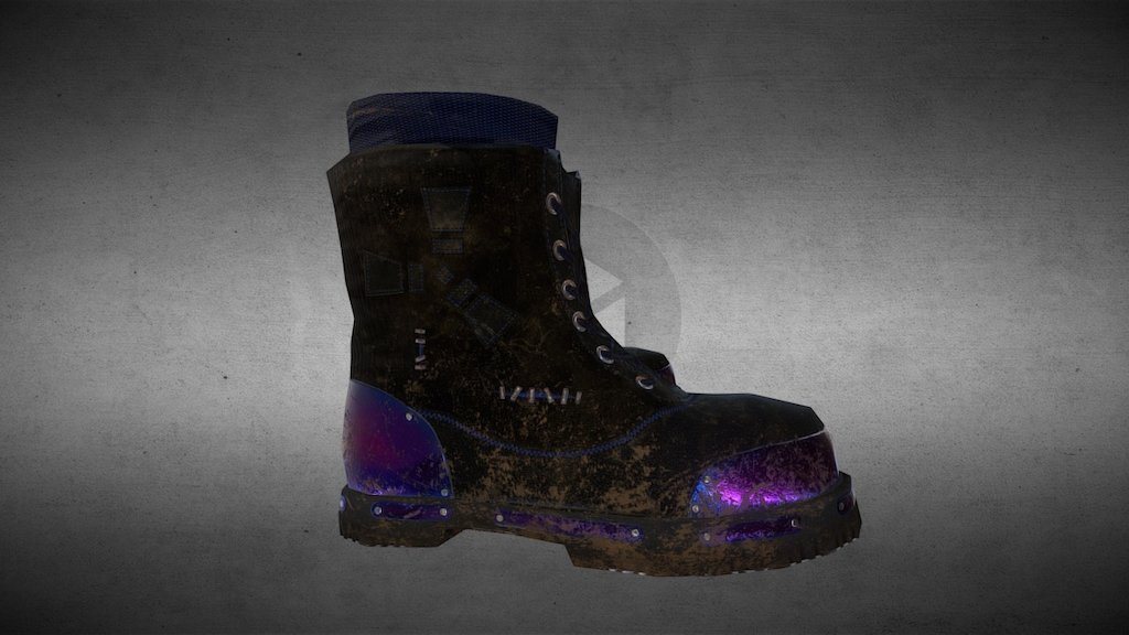Tempered | Boots Dirty - 3D model by TheMarex86 [61a5647] - Sketchfab