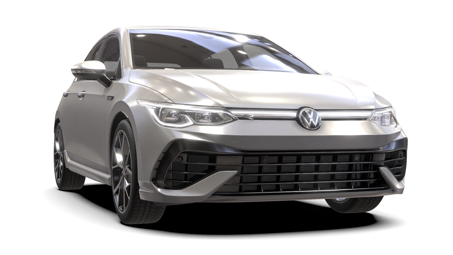 Volkswagen Golf R 2022 - 3D model by autoactiva [61a7891] - Sketchfab
