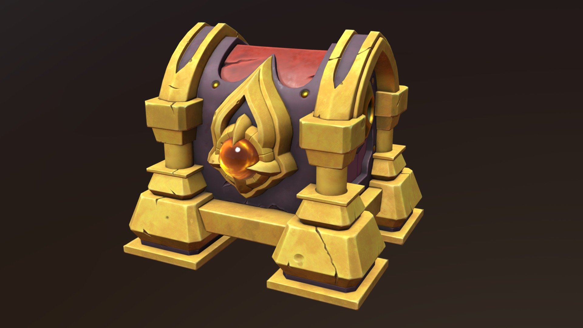 Wizard Chest - 3D model by akenoq [61a7b02] - Sketchfab