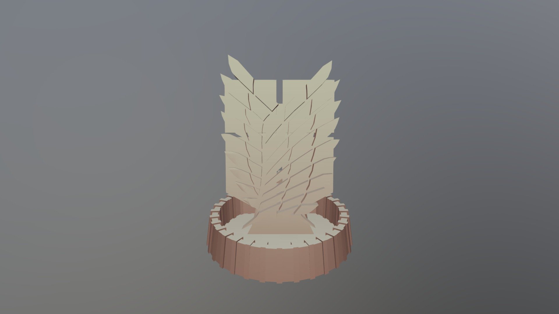 Shingeki no Kyojin cell phone base - 3D model by diazluis3d [61a7cff ...