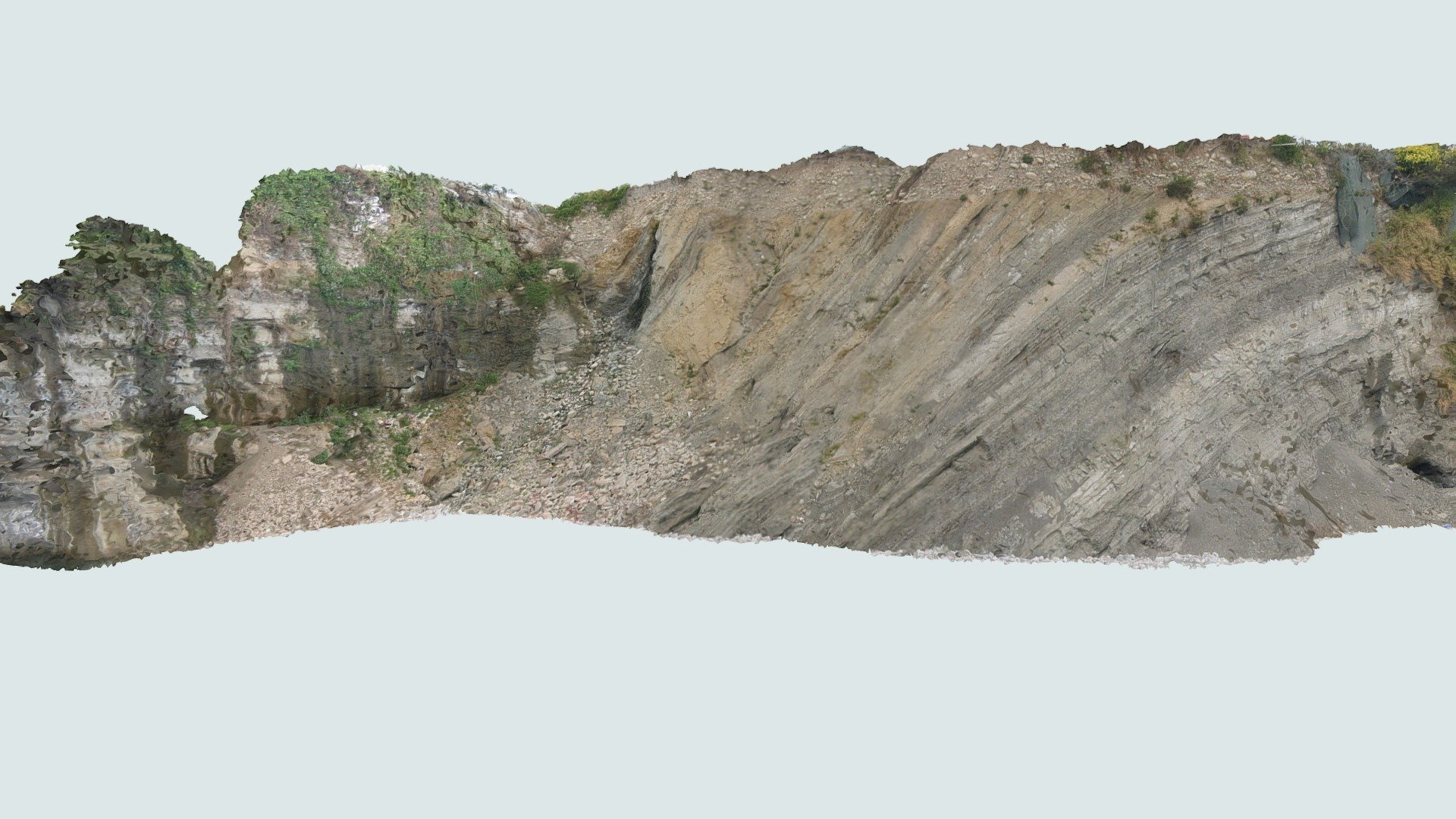 Fold scarp, Taiwan - Download Free 3D model by Sara Carena ...