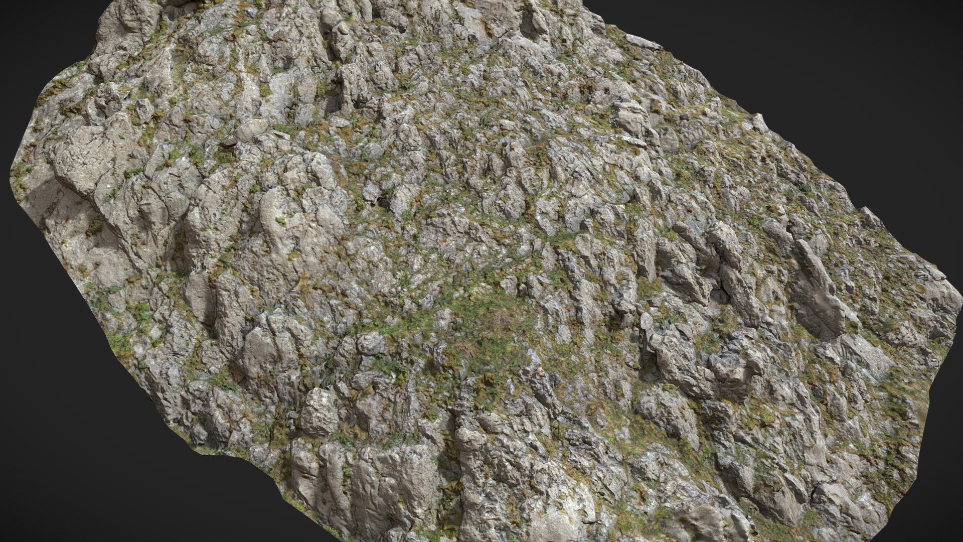 Mountain Rock Slope PBR Scan - Buy Royalty Free 3D model by Per's Scan ...
