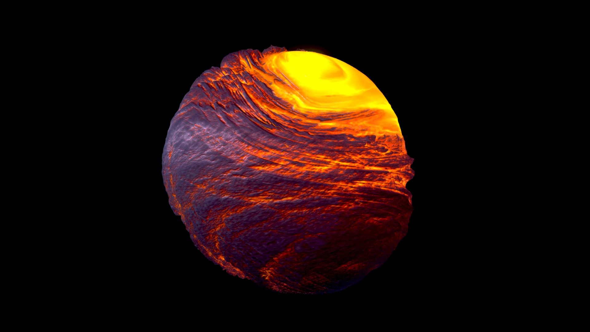 Lava Flow - 3D model by Stephen.Nevin [61a9ec0] - Sketchfab