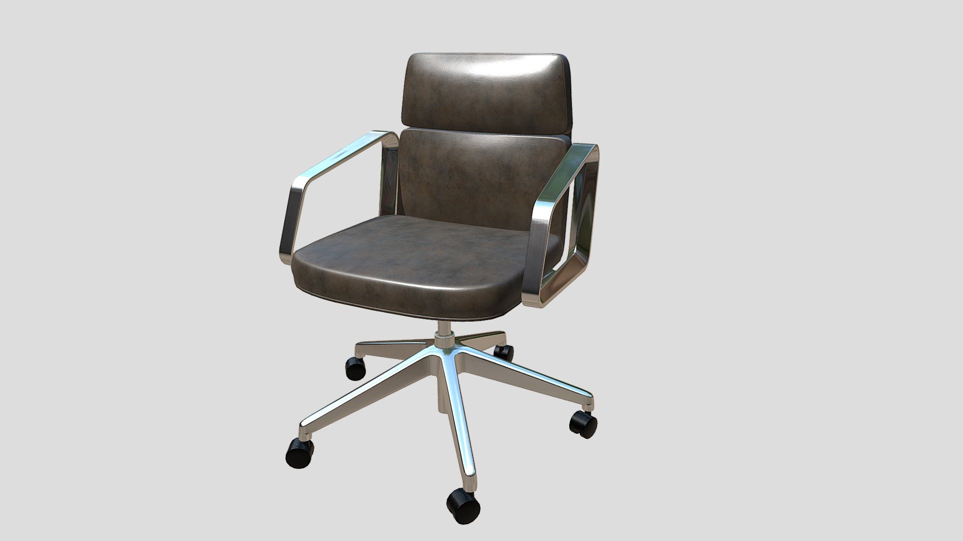 LAS Lead Office Chair - 3D model by AV equipment AR/VR ready models ...