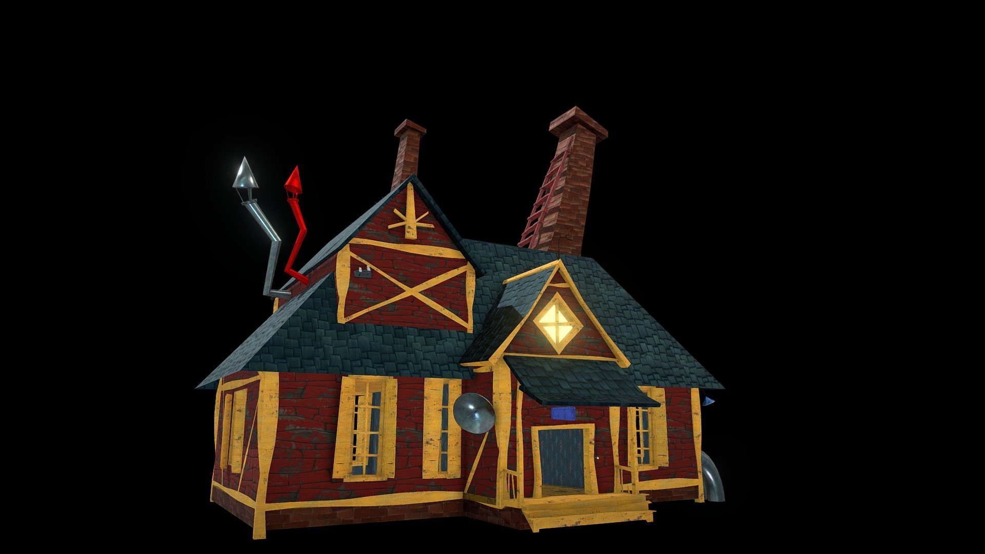 The Final Storm Prototype: House 1 - Download Free 3D model by Кіт ...