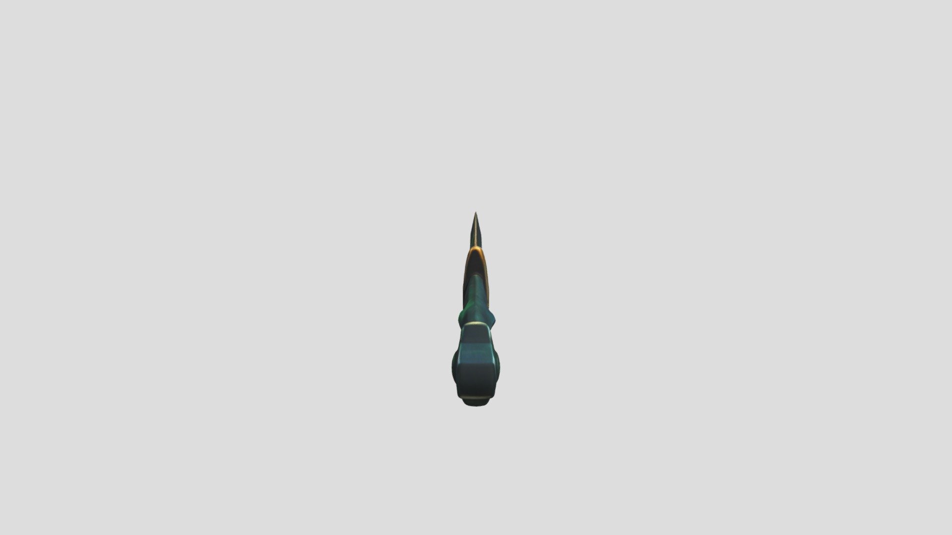 Emerald Dagger - 3D model by Jake (@Midnight0nyx) [61acc05] - Sketchfab